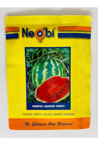 Neobi Tohum Karpuz Crımson Sweet 10GR Neobi Tohum Karpuz Crımson Sweet 10GR