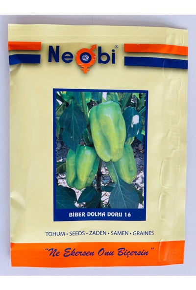 Neobi Tohumculuk Biber Dolma Doru-16 25GR Neobi Tohumculuk Biber Dolma Doru-16 25GR