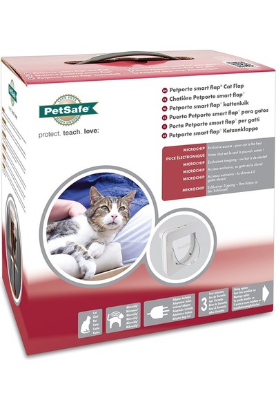 Pet Safe Petsafe Petporte 100 ml Mikroçipli Kediler Için Akıllı Kapı Pet Safe Petsafe Petporte 100 ml Mikroçipli Kediler Için Akıllı Kapı