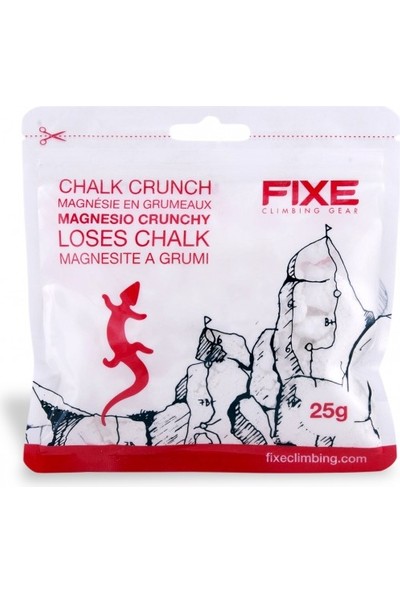 Fixe Crunchy Chalk 25 gr Magnezyum Tozu White