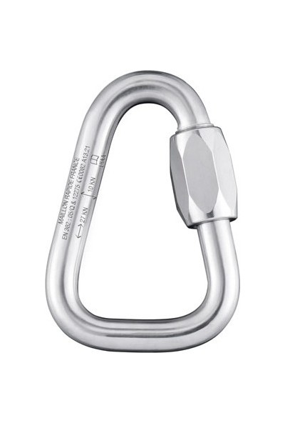 Fixe Delta Maillons Mağracı Karabina 10 Mm. Silver