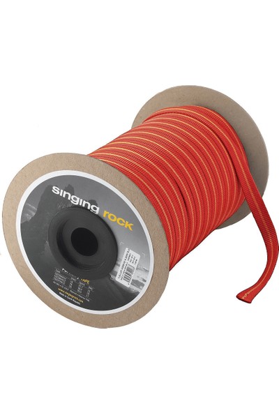 Singing Rock Tubular Webbing W.20MM 120M. Tüp Perlon Bant Red
