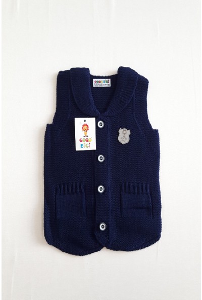 Gogo Bici Erkek Bebek Çocuk Triko Yelek