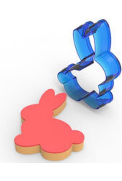 Pasta Works Tavşan Polikarbon Kopat Kurabiye Kalıbı