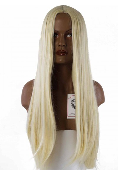 AYTUĞ PERUK ST179 - 613 - Sentetik Peruk - Platin - Uzun - Düz AYTUĞ PERUK ST179 - 613 - Sentetik Peruk - Platin - Uzun - Düz