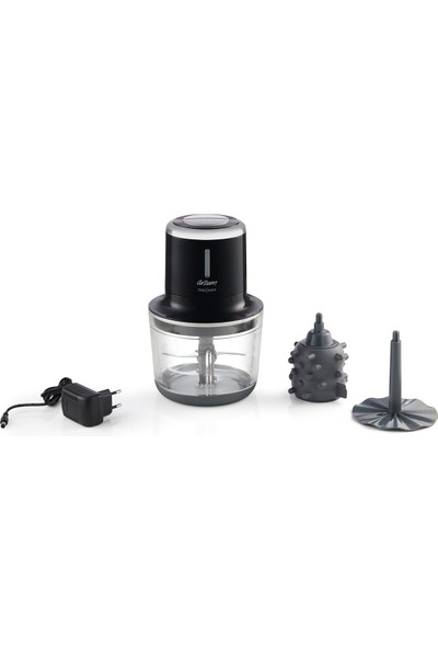 Arzum AR1128 Freechopp Cam Hazneli Şarjlı Doğrayıcı
