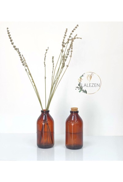 Lalezen 2 Adet Amber Kahverengi Mini Cam Vazo 250ML. (Tıpasız) Lalezen 2 Adet Amber Kahverengi Mini Cam Vazo 250ML. (Tıpasız)