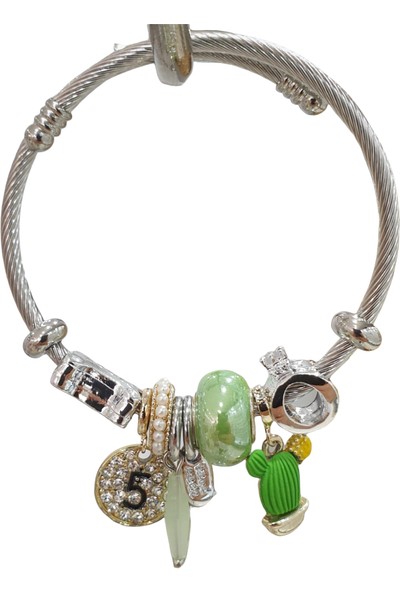 Neny Concept Çelik Pandora Kaktüs Bileklik