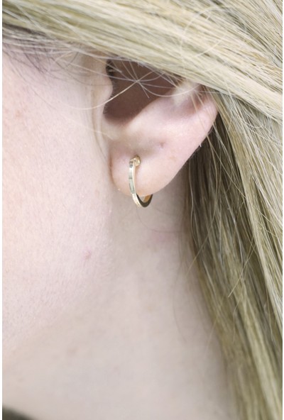 Tuncay Kuyumculuk Altın Halka Küpe