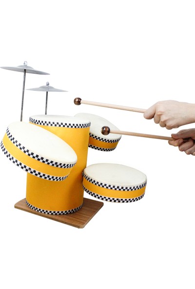 Ayas Eğitici Oyuncak Çocuk Bateri Davul Seti 2 - 8 Yaş Vurmalı Müzik Aleti Ayas Eğitici Oyuncak Çocuk Bateri Davul Seti 2 - 8 Yaş Vurmalı Müzik Aleti