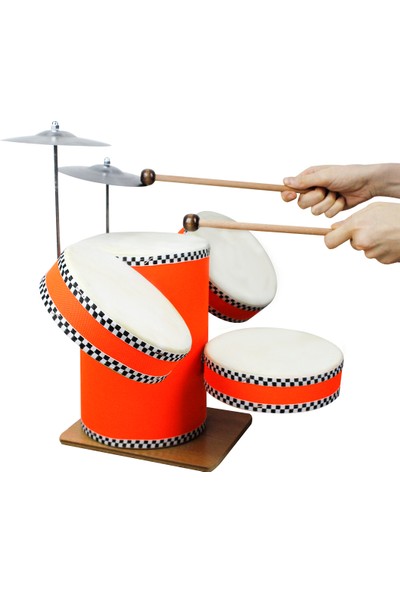 Ayas Eğitici Oyuncak Çocuk Bateri Davul Seti 2 - 8 Yaş Vurmalı Müzik Aleti Ayas Eğitici Oyuncak Çocuk Bateri Davul Seti 2 - 8 Yaş Vurmalı Müzik Aleti