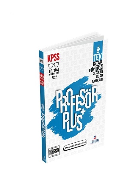 2022 Kpss Eğitim Bilimleri Profesör Dijital Çözümlü (Qr Kod)Soru Bankası 2022 Kpss Eğitim Bilimleri Profesör Dijital Çözümlü (Qr Kod)Soru Bankası