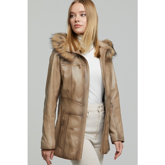 Derimod Rachel Kadın Deri Ceket - OnuAl Fiyat Arşivi