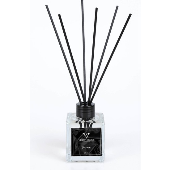 Vision Scent Jasmine 120 ml Reed Diffuser Bambu Çubuklu Fiyatı