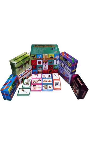 Yuka Kids Kavram Kartları Seti (600 Kart) Yuka Kids Kavram Kartları Seti (600 Kart)
