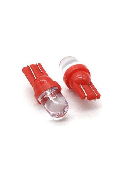 Tvet Ampul 12V T-10 LED Fariçi Kırmızı Tvet Ampul 12V T-10 LED Fariçi Kırmızı