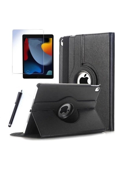 RedClick Apple iPad 9 Kılıf 9. Nesil A2604 10.2 Dönebilen Tablet Kılıfı + Ekran Koruyucu + Tablet Kalemi RedClick Apple iPad 9 Kılıf 9. Nesil A2604 10.2 Dönebilen Tablet Kılıfı + Ekran Koruyucu + Tablet Kalemi