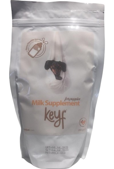 Keyf Yavru Köpek Süt Tozu