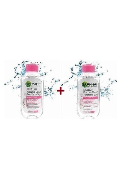 Garnier Kusursuz Makyaj Temizleme Suyu 375ML+375ML Garnier Kusursuz Makyaj Temizleme Suyu 375ML+375ML