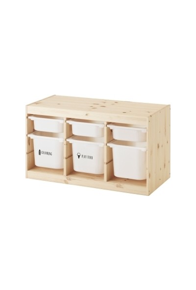 Oyuncak Dolabı Kategori Etiketi, Organizer Etiketi Şeffaf Etiket