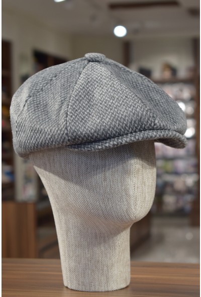 Göksu Şapka Erkek Kışlık Kasket Ingiliz Stili Peaky Blinders Newsboy Trend 8 Parça Kasket Gri Noktalı Göksu Şapka Erkek Kışlık Kasket Ingiliz Stili Peaky Blinders Newsboy Trend 8 Parça Kasket Gri Noktalı