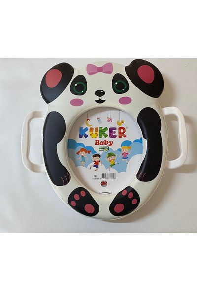 Tuka Home Lazımlık Çocuk Bebek Klozet Aparatı Panda Desenli Pembeli Tuka Home Lazımlık Çocuk Bebek Klozet Aparatı Panda Desenli Pembeli