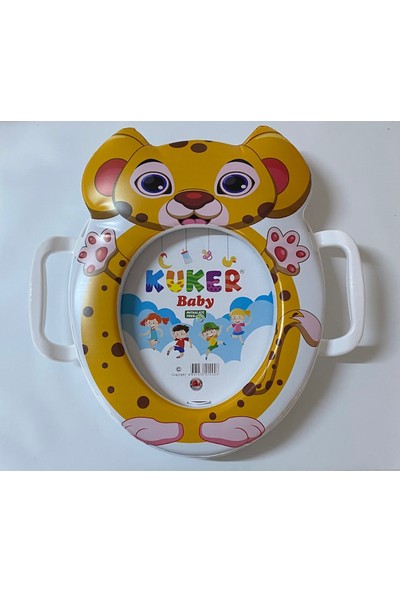 Tuka Home Lazımlık Çocuk Bebek Klozet Aparatı Çita Desenli Tuka Home Lazımlık Çocuk Bebek Klozet Aparatı Çita Desenli