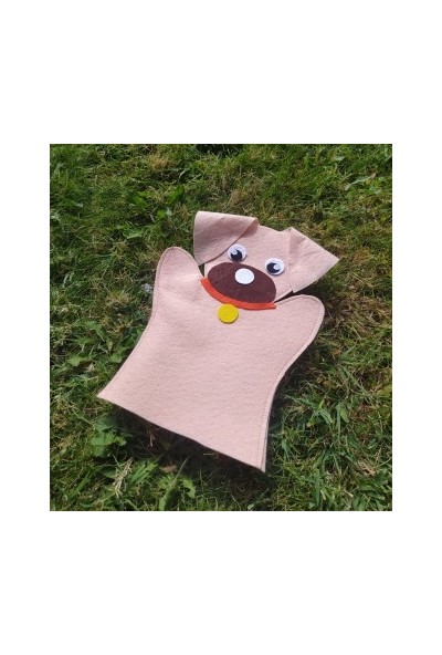 Duyuland Keçe El Kuklası Köpek Duyuland Keçe El Kuklası Köpek