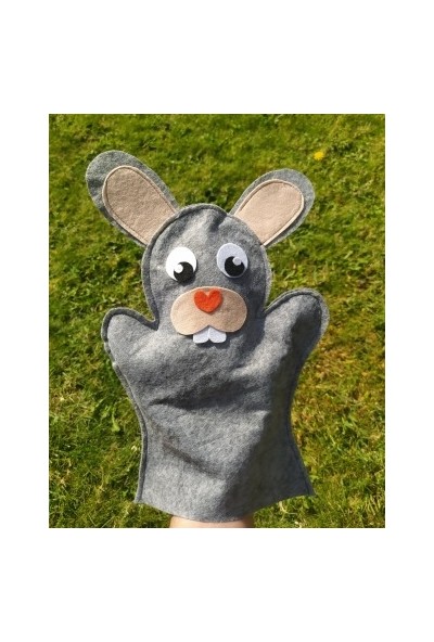 Duyuland Keçe El Kuklası Tavşan Duyuland Keçe El Kuklası Tavşan