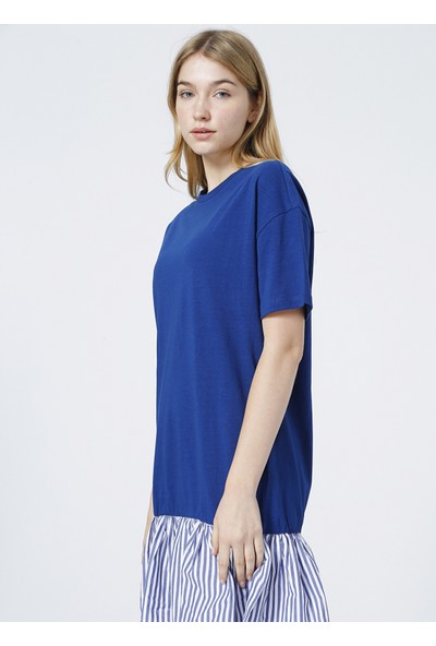 North Of Navy Bisiklet Yaka Lacivert Kadın Elbise North Of Navy Bisiklet Yaka Lacivert Kadın Elbise