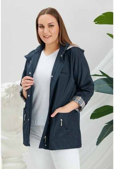 Rmg Iç Astarlı Büyük Beden Trençkot