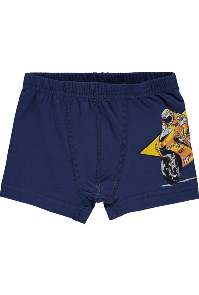 Civil Boys Erkek Çocuk Boxer 2-12 Yaş Indigo