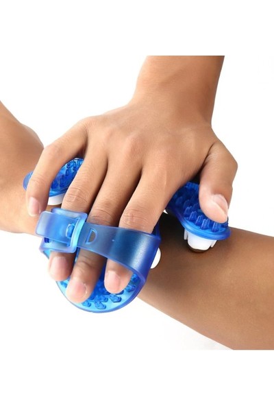 Evdeki Çarşı Bilyeli Masaj Eldiveni El Şekilli Selülit Önleyici Masaj Aleti