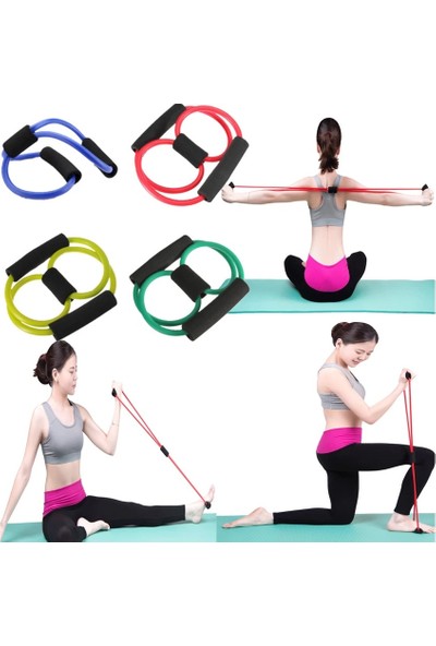 Evdeki Çarşı Plates Fitness Egzersiz Direnç Lastiği