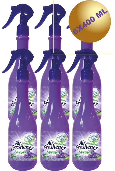 Fuji 6'lı Neon Air Oda Kokusu Kalıcı Oda Sprey Lavanta Oda Kokusu 400 ml Lavender Home Parfum Fuji 6'lı Neon Air Oda Kokusu Kalıcı Oda Sprey Lavanta Oda Kokusu 400 ml Lavender Home Parfum
