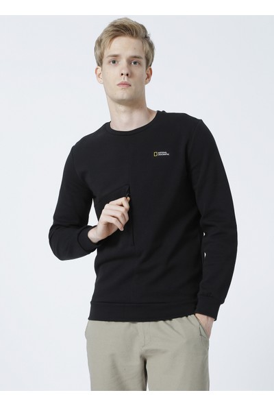 National Geographic Sweatshır, Xl, Siyah National Geographic Sweatshır, Xl, Siyah