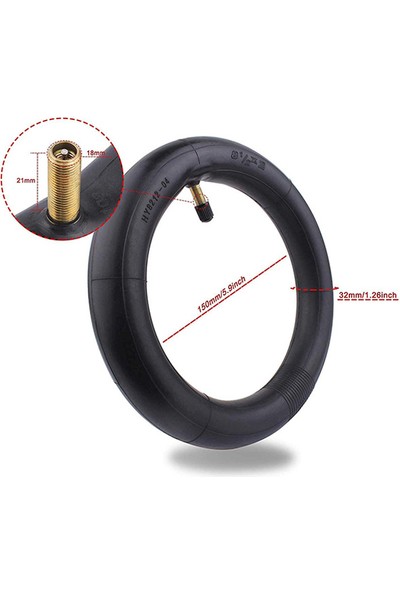 Ally Mobile Xiaomi Mijia Pro Elektrikli Scooter 8.5 Inç Iç Lastik