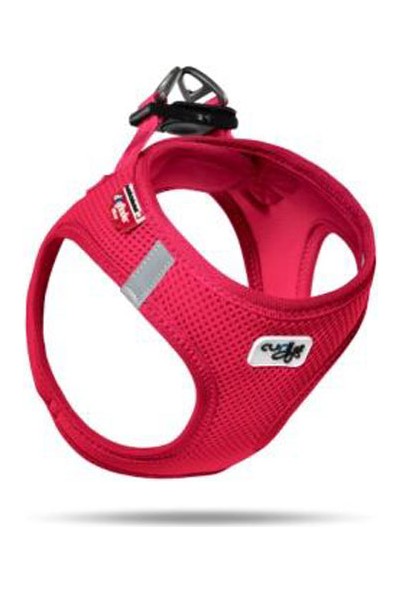 Curli Vest Göğüs Tasması Air-Mesh Red M Curli Vest Göğüs Tasması Air-Mesh Red M