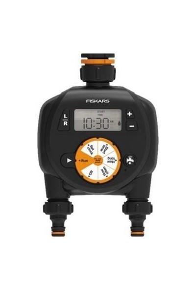 Fıskars Sulama Saati Çift Çıkışlı