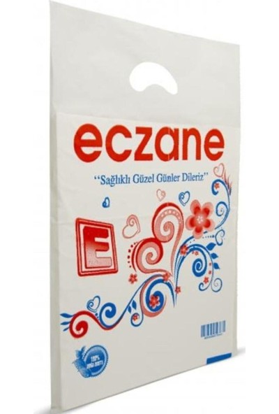 Akar Bio Eczane Poşeti Eczane Logolu El Geçme Poşet 22X33 10 kg