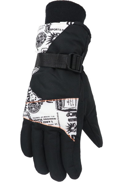 Qualife Kadife Kalınlaştırılmış Su ve Rüzgar Geçirmez Eldivenler (Yurt Dışından) Qualife Kadife Kalınlaştırılmış Su ve Rüzgar Geçirmez Eldivenler (Yurt Dışından)