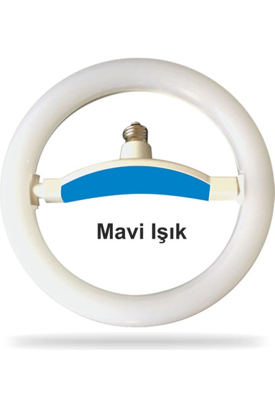 Helios 75-0220 Helios 22W T9 LED Simit Florasan 3 Kademeli Beyaz-Mavi Okyanus Helios 75-0220 Helios 22W T9 LED Simit Florasan 3 Kademeli Beyaz-Mavi Okyanus