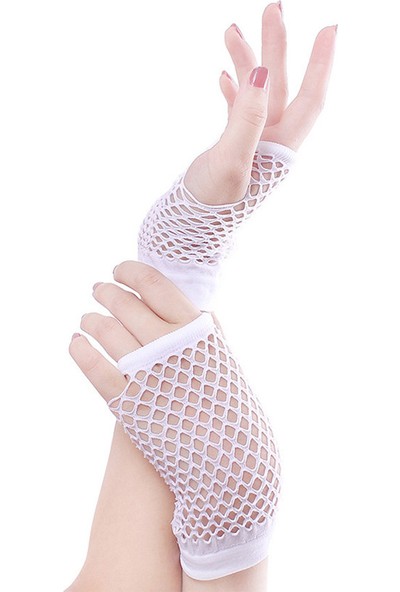 Pasifix Punk Gotik Dantel Parmaksız File Eldiven (Yurt Dışından) Pasifix Punk Gotik Dantel Parmaksız File Eldiven (Yurt Dışından)