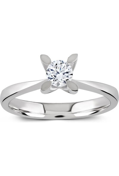 Pırlanta Merkezi 0.30 Ct. F Color Hrd Sertifikalı Pırlanta Tektaş Yüzük Pırlanta Merkezi 0.30 Ct. F Color Hrd Sertifikalı Pırlanta Tektaş Yüzük