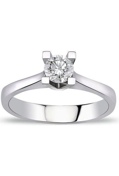 Pırlanta Merkezi 0.40 Ct. F Color Hrd Sertifikalı Pırlanta Tektaş Yüzük Pırlanta Merkezi 0.40 Ct. F Color Hrd Sertifikalı Pırlanta Tektaş Yüzük