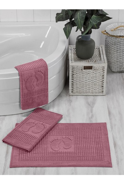 Rebeka 3 Adet 260GR Ayak Havlusu - Paspas Rebeka 3 Adet 260GR Ayak Havlusu - Paspas