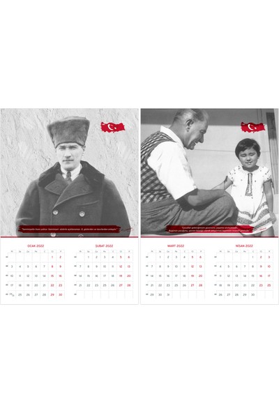 Sticker Art 2022 Atatürk Duvar Denizci Gemici Takvimi 33 x 48 cm Sticker Art 2022 Atatürk Duvar Denizci Gemici Takvimi 33 x 48 cm