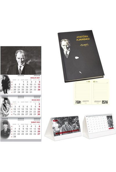 Sticker Art 2022 Atatürk Gemici Takvimi + Atatürk Piramit Takvimi + Atatürk Ajandası Set Sticker Art 2022 Atatürk Gemici Takvimi + Atatürk Piramit Takvimi + Atatürk Ajandası Set