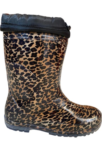 SK OĞLU Kadın Içi Peluşlu Yumuşak Su Geçirmez Çizme