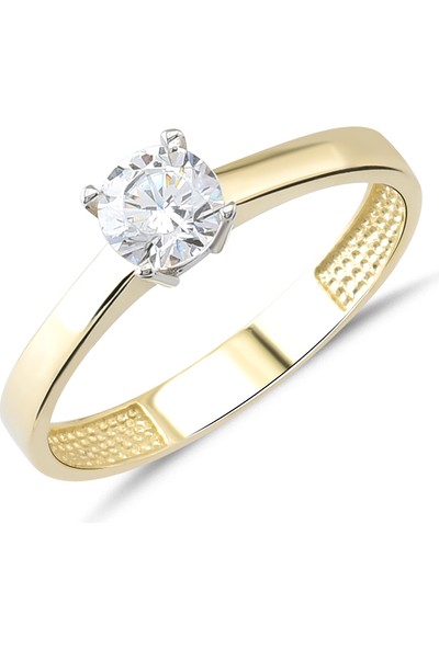 Hepimitu Tektaş Altın Yüzük YZA.108.04